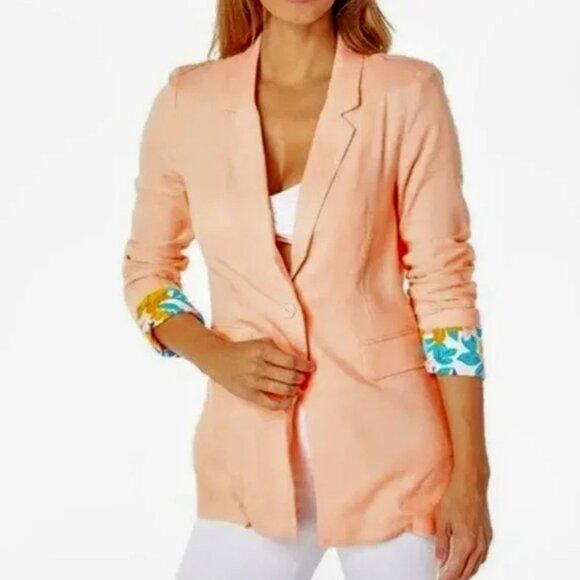BCBGeneration | Jackets & Coats | Nwt Bcbgeneration Boyfriend Linen ...